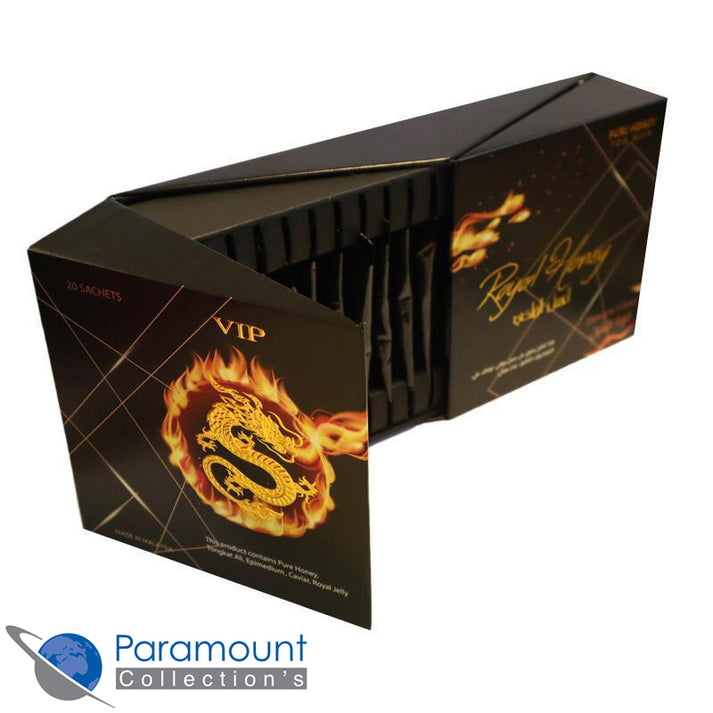 Dragon Power VIP Royal Honey (Pack of 20 Servings - 10 gram each ...